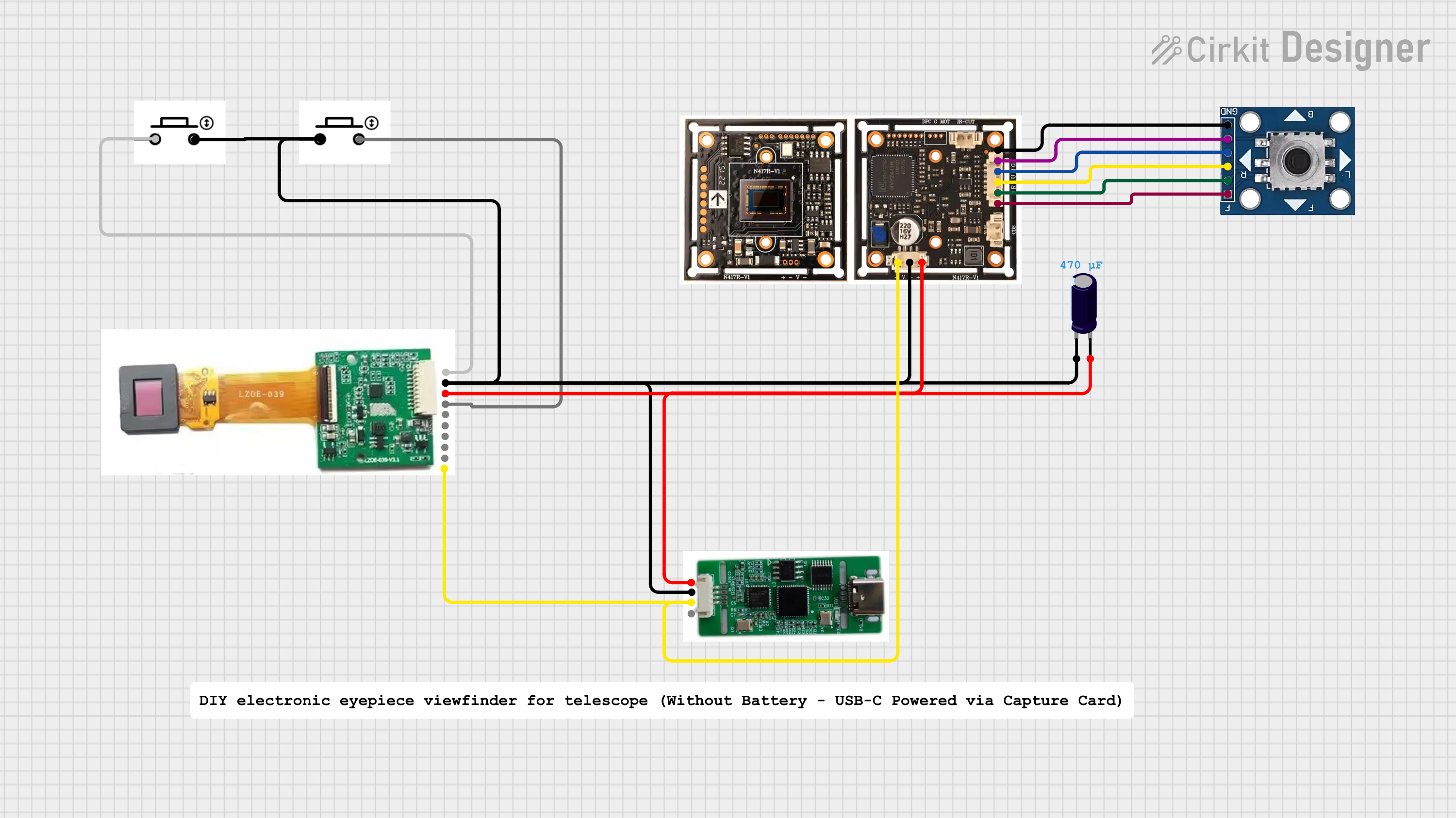 Gallery | DIY electronic eyepiece viewfinder for telescope | Hackaday.io